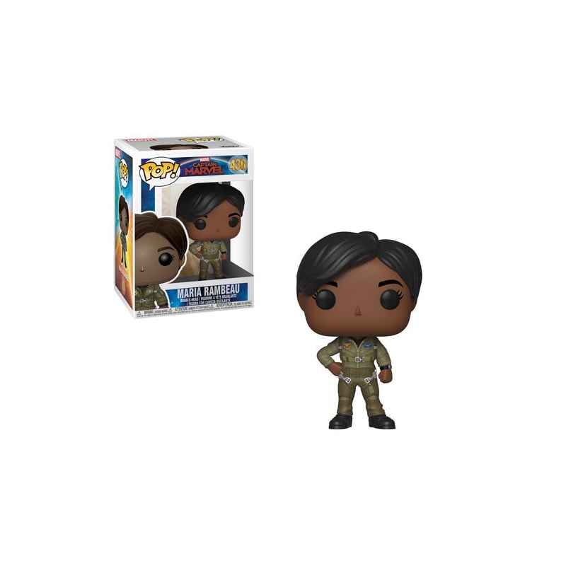 Funko Pop Maria Rambeau 430 Capitã Marvel Movies Geek Fanaticos