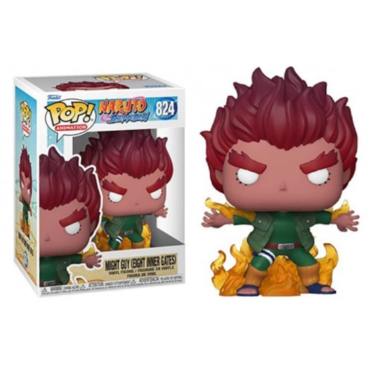 Funko Pop Might Guy Eight Inner Gates #824 - Naruto Shippuden - Geek ...