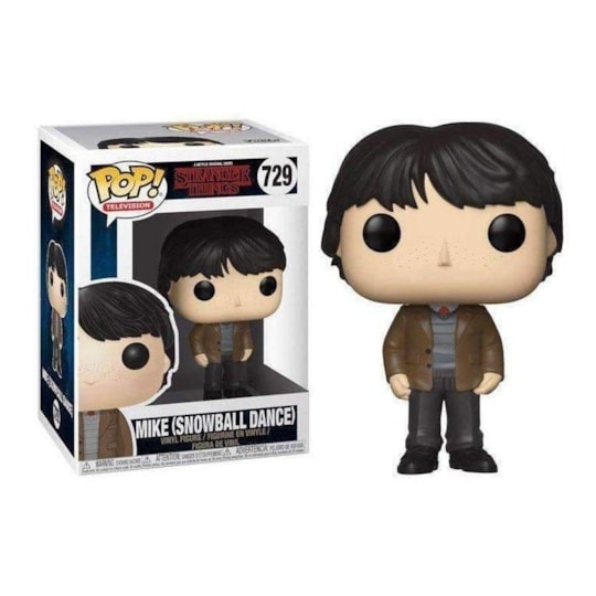 Funko Pop Mike #729 - Snowball Dance Baile - Stranger Things - Geek Fanaticos