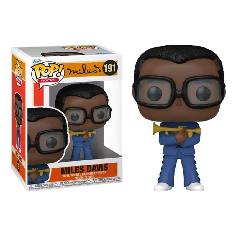 Funko Pop Miles Davis #191 - Pop Rocks! - Miles Davis - Geek Fanaticos