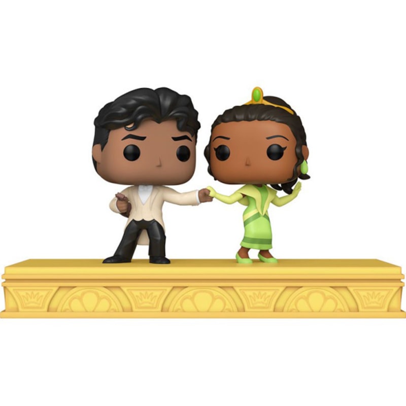 Funko Pop Moment Tiana and Naveen #1322 - A Princesa e o Sapo - Disney 100 anos - Geek Fanaticos
