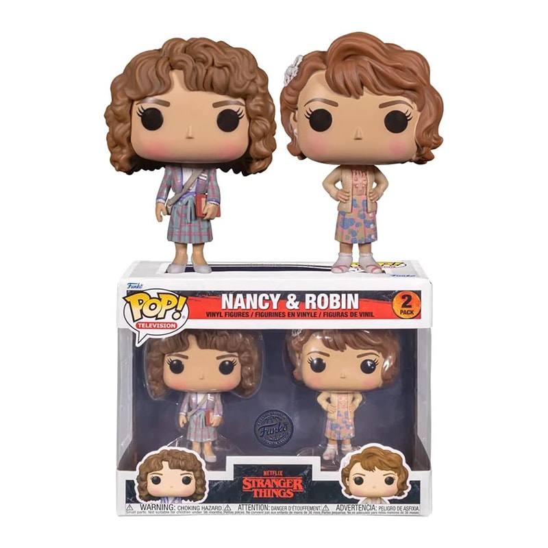 Funko Pop Nancy & Robin 2-pack # - Stranger Things - Geek Fanaticos