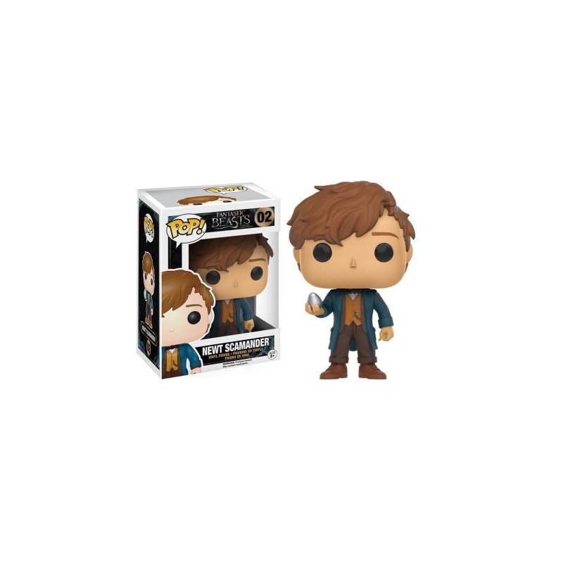 Funko Pop Newt Scamander w/ Egg #02 - Animais Fantásticos - Geek Fanaticos
