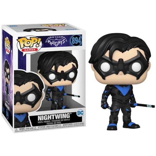 Funko Pop Nightwing #894 - Gotham Knights - Batman - Geek Fanaticos
