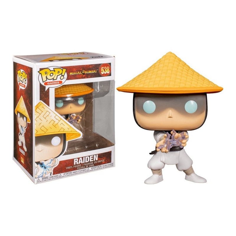 Funko Pop Raiden #538 - Mortal Kombat - Geek Fanaticos