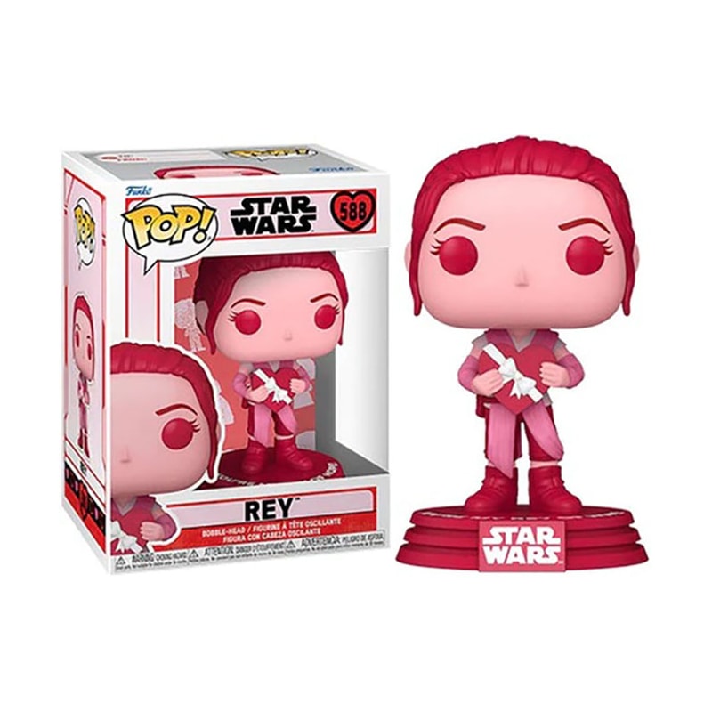Funko Pop Rey #588 - Valentine Series - Dia dos Namorados - Star Wars ...