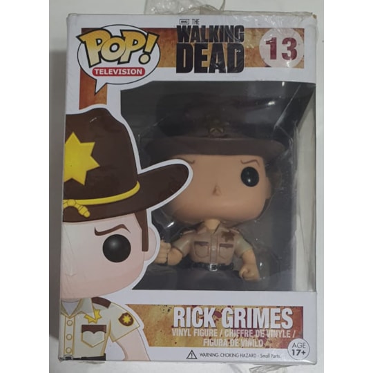 Funko Pop Rick Grimes #13 - Walking Dead - Geek Fanaticos