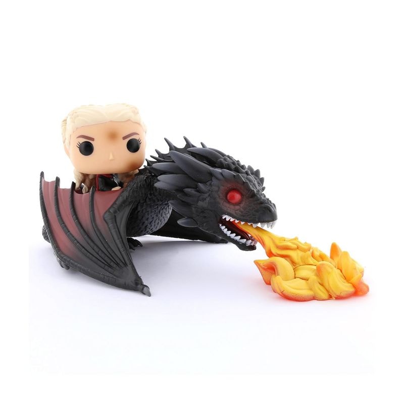 Funko Pop Rides Daenerys on Fiery Drogon #68 - Game of Thrones - Geek ...