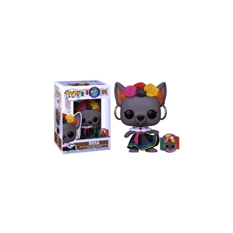 Funko Pop Rosa #05 - Mexico - Around the World - Geek Fanaticos