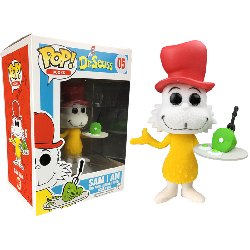 Funko Pop Sam I Am #05 - Dr. Seuss - Pop Books - Geek Fanaticos