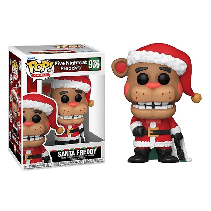 Funko Pop Santa Freddy #936 - Five Nights at Freddy's - FNAF - Geek ...