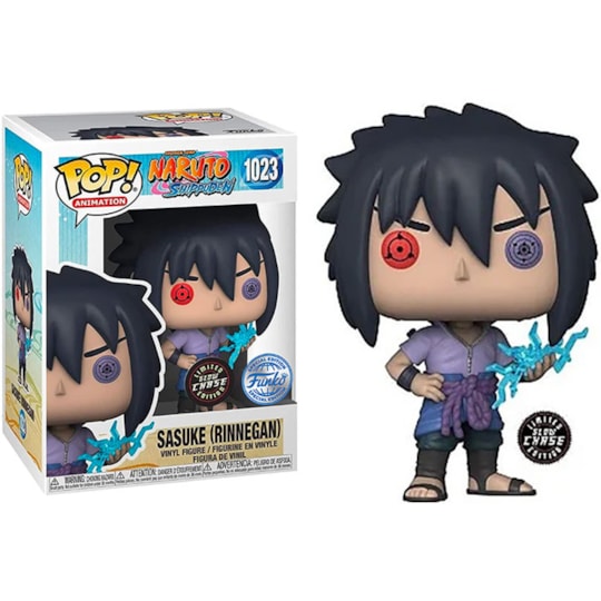 Funko Pop Sasuke Rinnegan Chase Special Edition 1023 Naruto