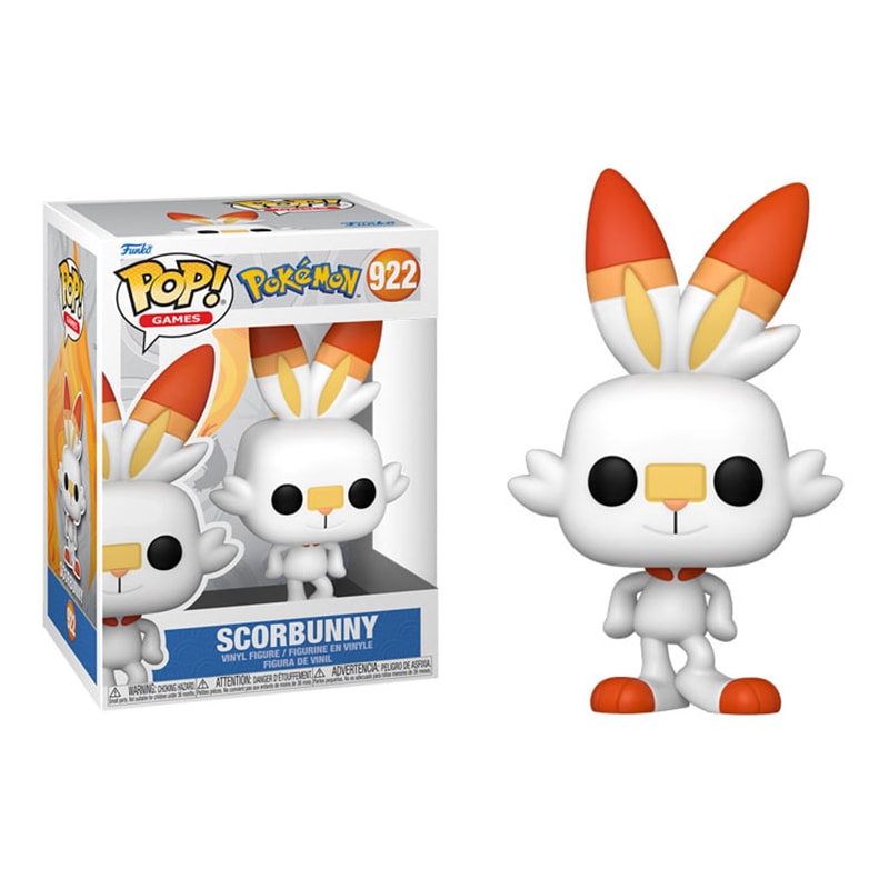 Funko Pop Scorbunny #922 - Pokemon - Geek Fanaticos