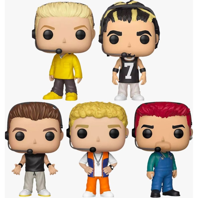 Funko Pop Set NSYNC - 5 Personagens - Rocks - Geek Fanaticos