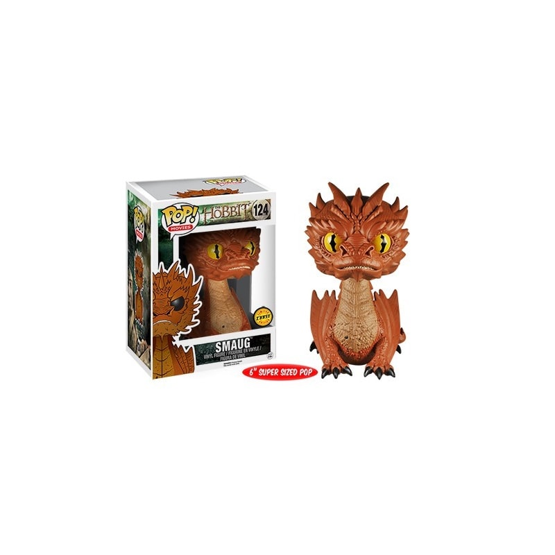 Funko Pop Smaug Chase Edition #124 - 15cm - O Hobbit - Geek Fanaticos