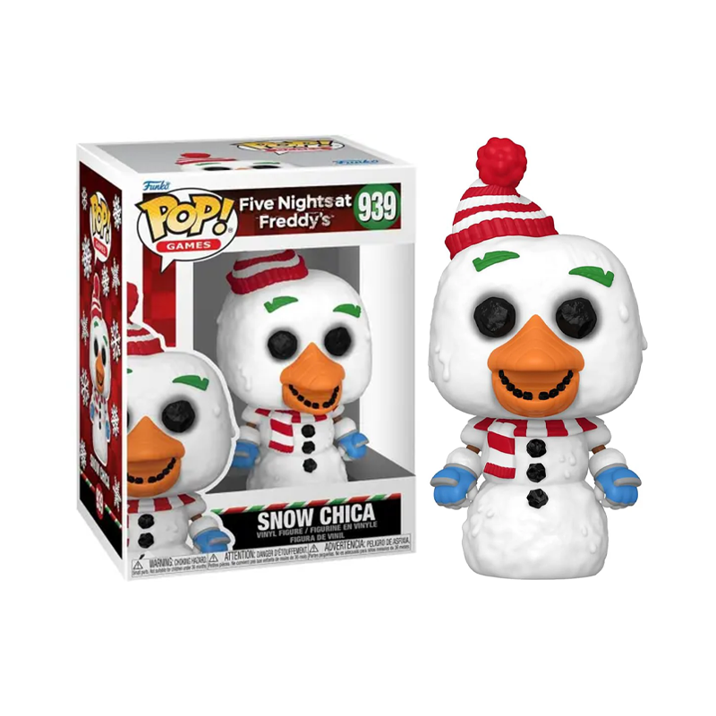 Funko Pop Snow Chica #939 - Five Nights at Freddy's - FNAF - Geek Fanaticos