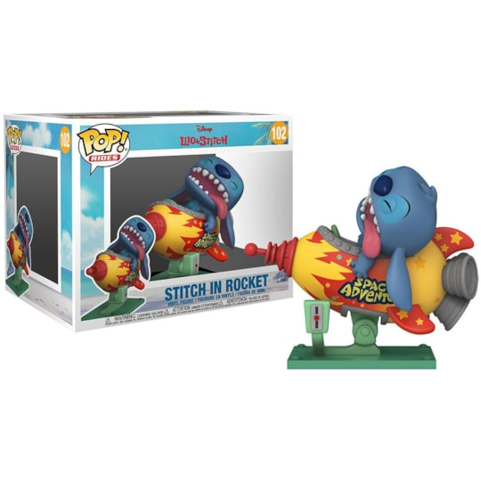 Funko Pop Stitch in Rocket #102 - Lilo & Stitch - Disney - Geek Fanaticos