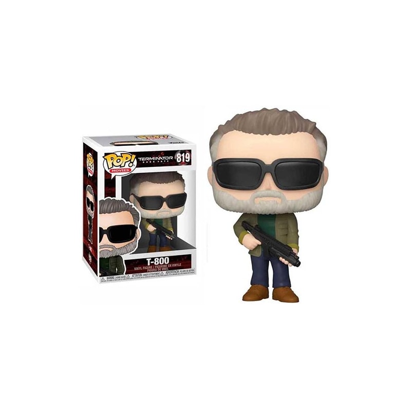 Funko Pop T-800 #819 - Terminator - Exterminador do Futuro - Geek Fanaticos