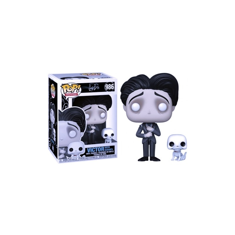Funko Pop Victor with Scraps #986 - Corpse Bride - Noiva Cadáver - Geek ...