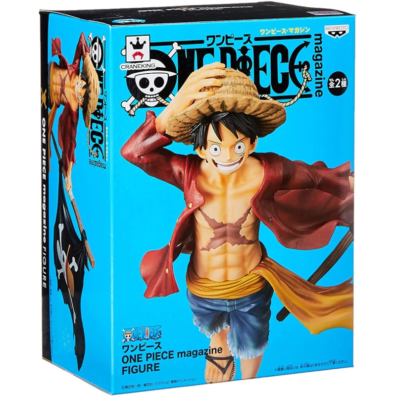 Monkey D. Luffy Magazine Figure One Piece Banpresto - Geek Fanaticos