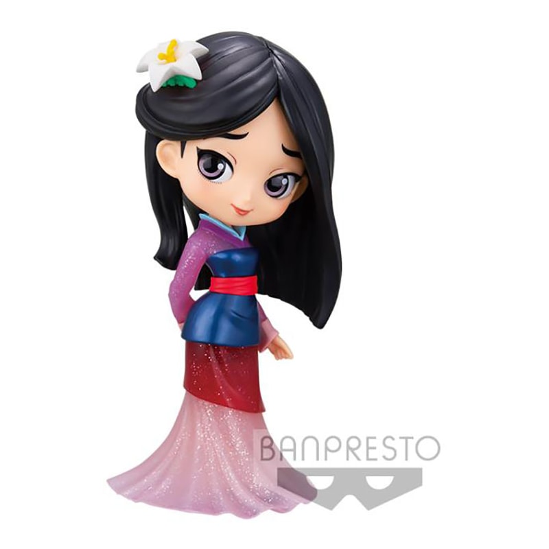 Mulan Glitter Line Qposket Disney Banpresto - Geek Fanaticos