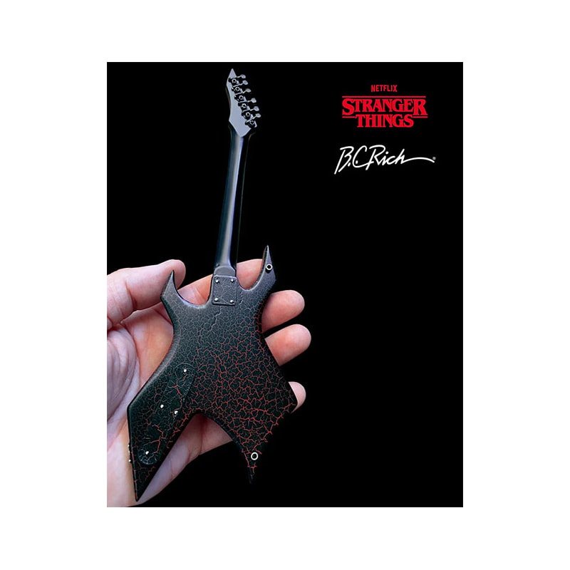 Réplica Guitarra Miniatura do Eddie do Stranger Things B.C. Rich NJ ...