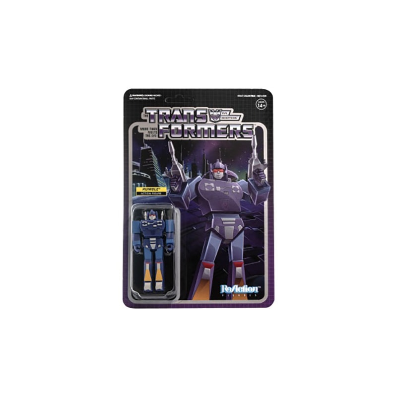 Rumble Reaction Figures Wave 2 - Transformers - Super7 - Geek Fanaticos