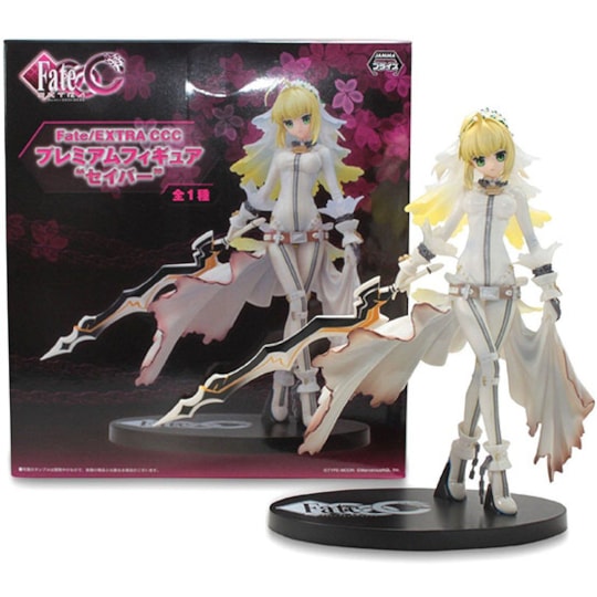 Saber Noiva Bride Fate/Extra CCC Premium Figure Sega - Geek Fanaticos