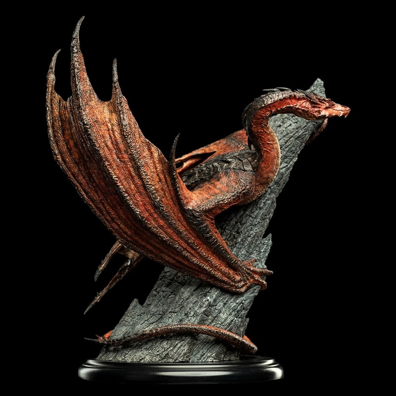 Smaug The Magnificent Miniature Statue O Senhor dos Anéis - O Hobbit ...