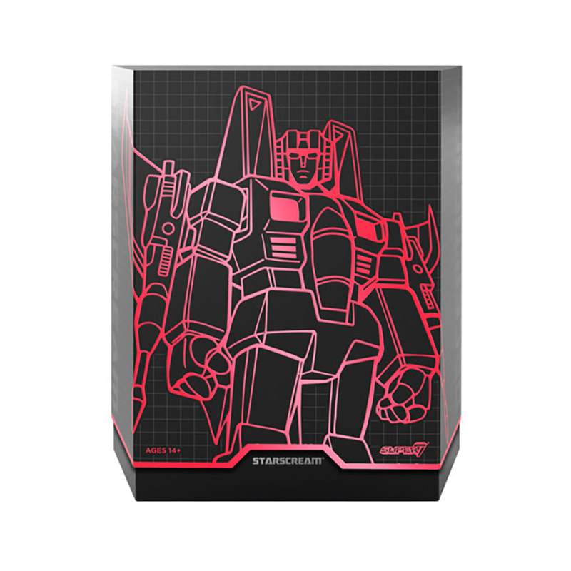 Starscream Ultimates Figure Wave 4 Super7 - Geek Fanaticos