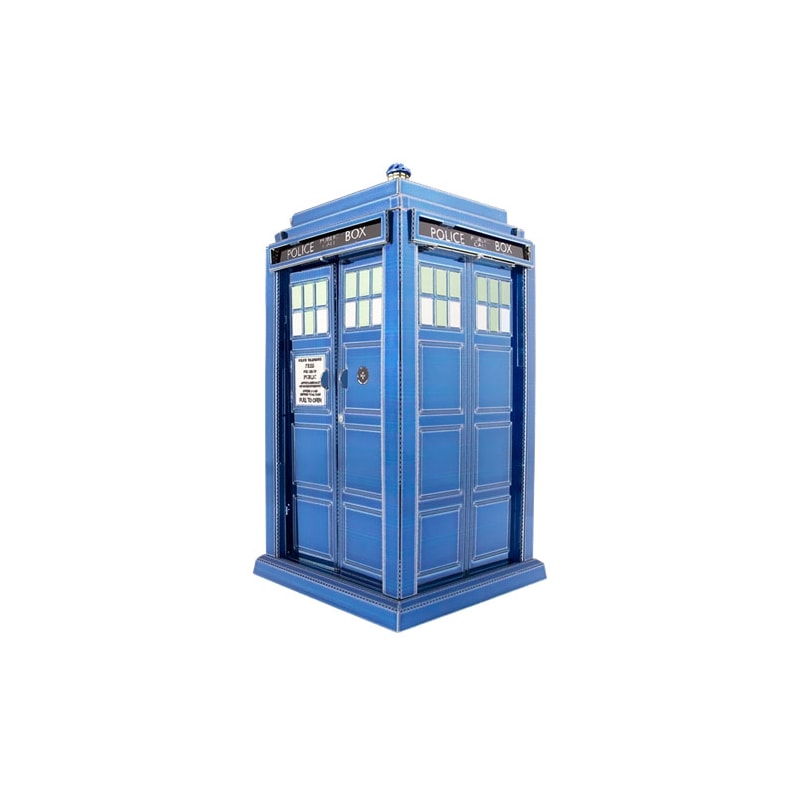 Tardis Kit de Montar de Metal - Doctor Who - Metal Earth - Fascinations ...