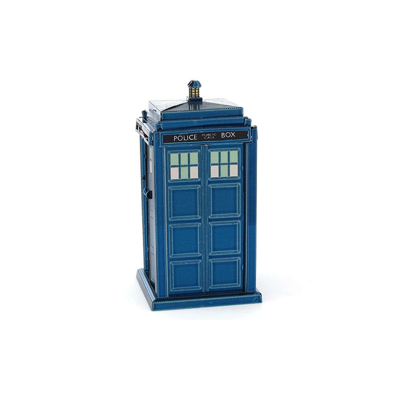 Tardis Kit de Montar de Metal - Doctor Who - Metal Earth - Fascinations ...